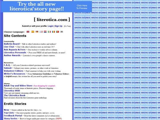 Literotica Reach Porn の類似のセックス ストーリー サイト